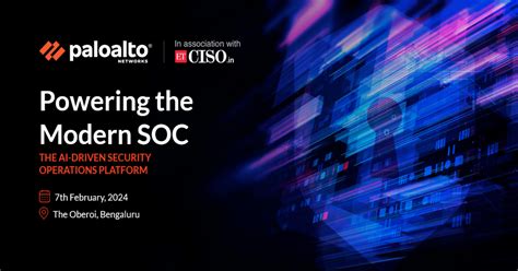 Powering The Modern Soc Et Ciso