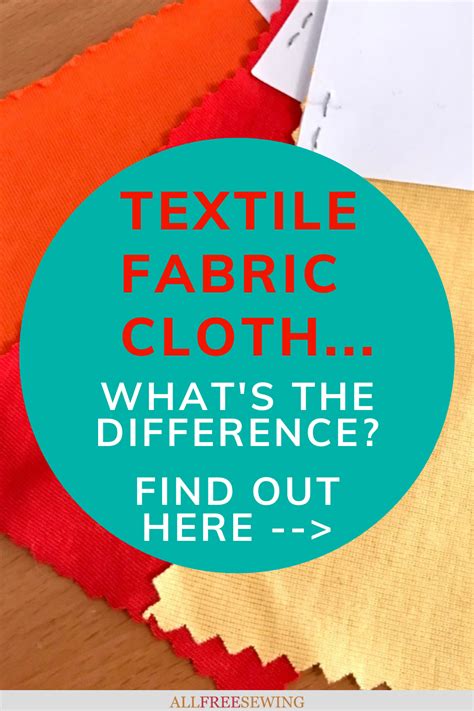 Difference Between Textile And Fabric And Cloth Textiles Types Of Textiles Fabric