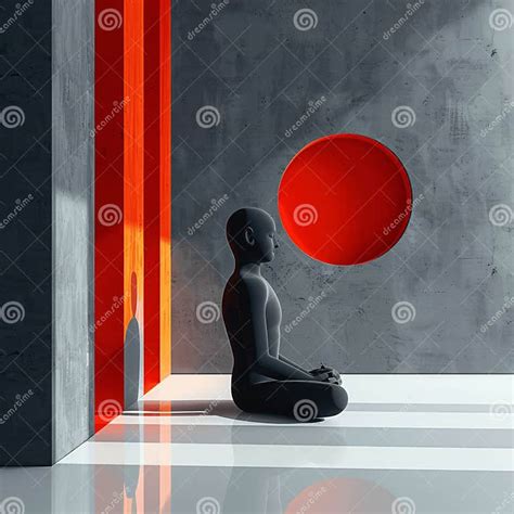 Silhouette Defined By Empty Space Stock Illustration Illustration Of