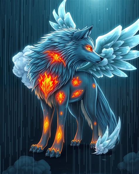 Elemental Wolf Free Ai Photo Generator Starryai
