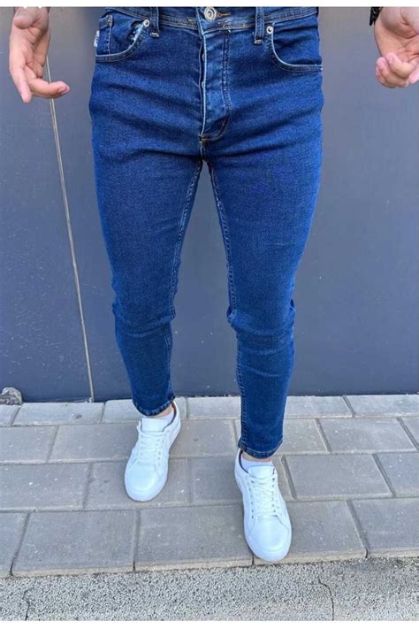 Drontin Mavi Full Likralı Slim Fit Erkek Jean Kot Pantolon Fiyatı