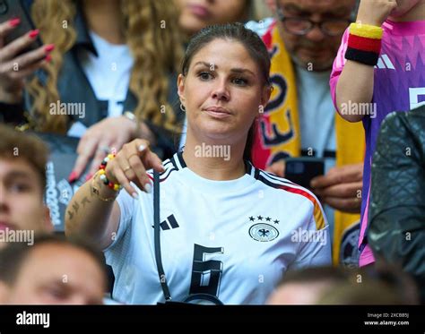Lina Meyer Wife Of Joshua Kimmich Dfb 6 In The Group Stage Match Germany Scotland 5 1 Of