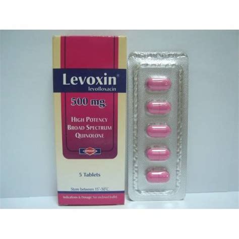 Levoxin 500 Mg 5 Tab Doctor M Pharmacy