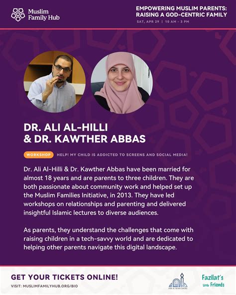 📢 We Are Pleased To Announce Dr Ali Al Hilli And Dr Kawther Abbas As One Of Our Guest Workshop