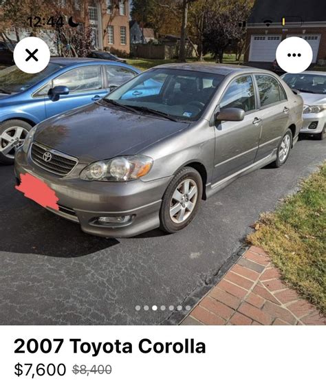 Is This Car Worth It 2007 Corolla S 7600 With 87k Miles R