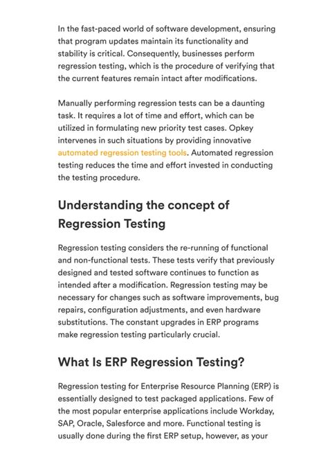 A Comprehensive Guide To Automated Regression Testing 2pdf