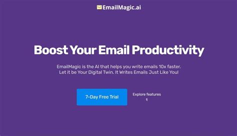 Emailmagicai Use Ai To Write Emails 10x Faster Rbeseenacademy