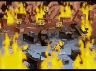 Burning Spongebob  Burning Spongebob Discover And Share S