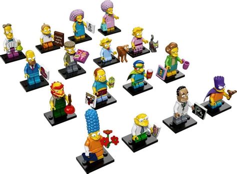 Lego Minifigures The Simpsons Series 71009 Building Kit Instruction Manual