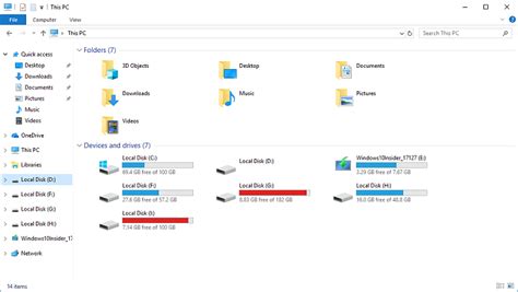 C Drive Does Not Show Up In Windows Explorer Sidebar Left Solved Windows 10 Forums