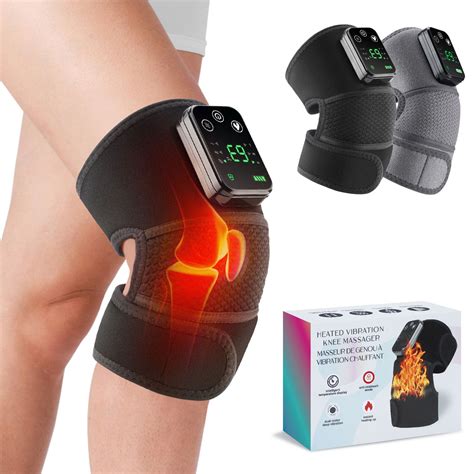 Heating Knee Massager Knee Shoulder Elbow 3 In 1 Heating Vibration