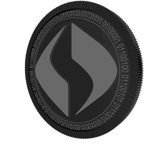 Suqa Black Coin 3d Model Turbosquid 1627195
