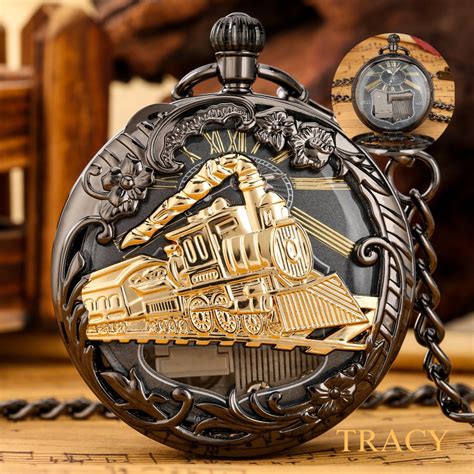 Personalized Train Music Pocket Watch Engraved Alloy Casing Etsy