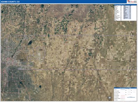 Maps Of Adams County Colorado