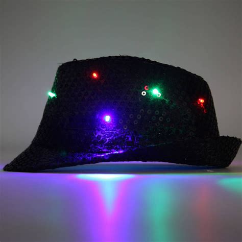 Dance Electric Led Fedora Hat