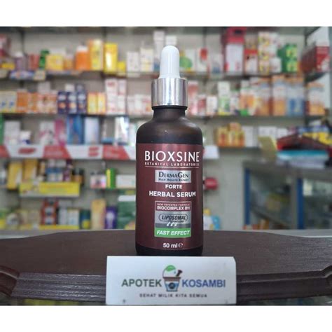Jual 1 Serum Bioxsine Dermagen Forte Herbal 50 Ml Shopee Indonesia