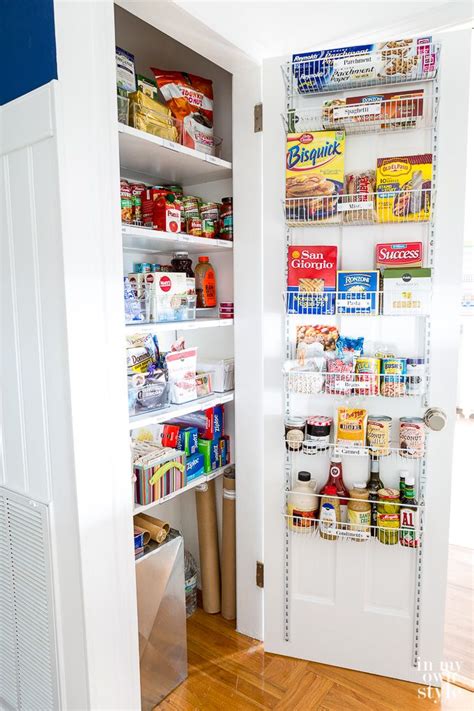 Small Pantry Closet Makeover Pantry Shelving Ideas Pantry Wall