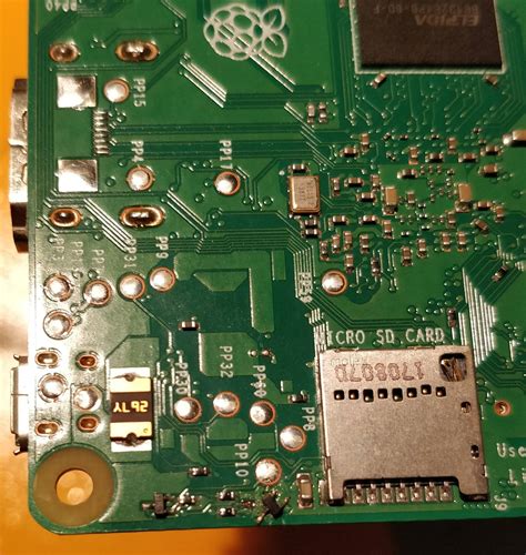 Pi B Component Knocked Off Raspberry Pi B Raspberry Pi Stack Exchange