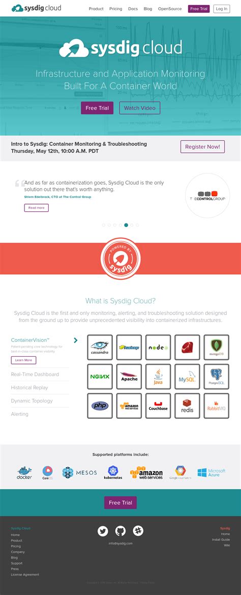 Sysdig Competitors Revenue And Employees Owler Company Profile