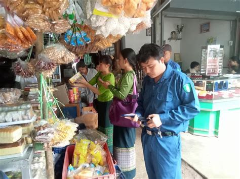 ဘီးလင်းမြို့နယ်တွင် အသင့်စားမုန့်အမျိုးမျိုးနှင့်စပ်လျဥ်း၍ စျေးကွက