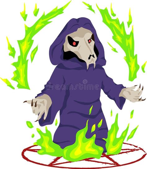 Elf Necromancer Stock Illustration Illustration Of Drow 14389149