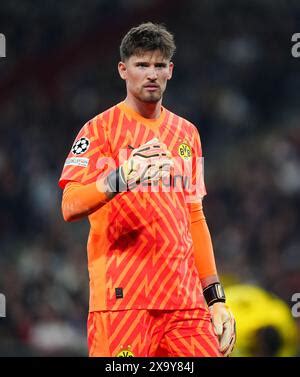 Borussia Dortmund Goalkeeper Gregor Kobel During The Uefa Champions