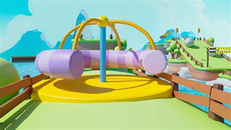 3d Model Platformer Deathrun Asset Pack By Ithappy Vr Ar Low Poly