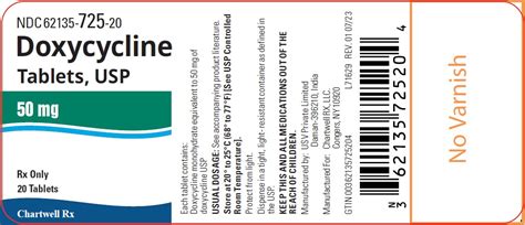 Dailymed Doxycycline Tablet