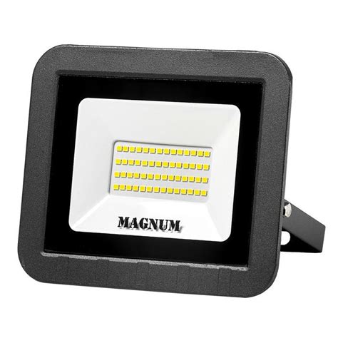 Прожектор светодиодный 50W 6500K черный FL ECO LED SLIM MAGNUM купить ...
