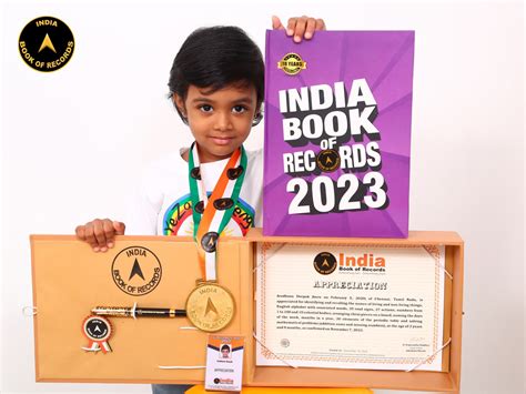 Aradhana Deepak Appreciation India Book Of Records