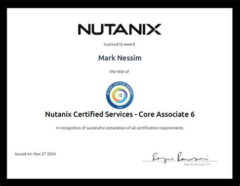 I Am Thrilled To Announce That I Have Received My Ncs Core Mark