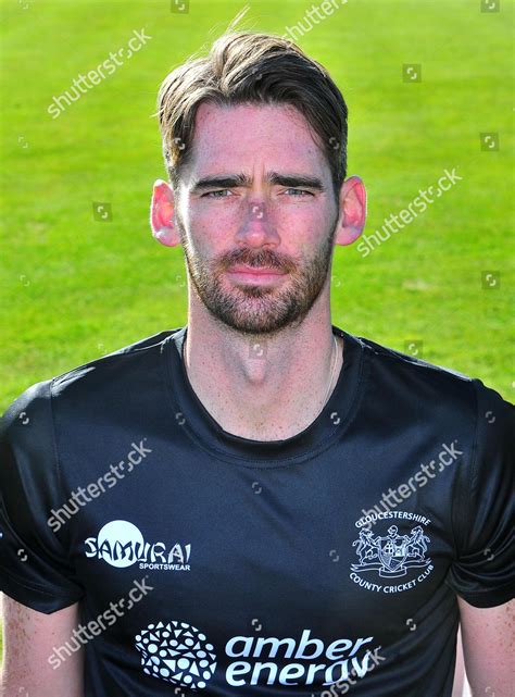 Chris Liddle Gloucestershire Ccc During Gloucestershire Editorial Stock