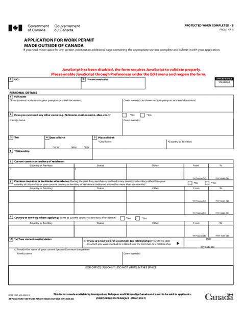 Protected When Completed B Page 1 Of 5 Applicati Form Fill Out And