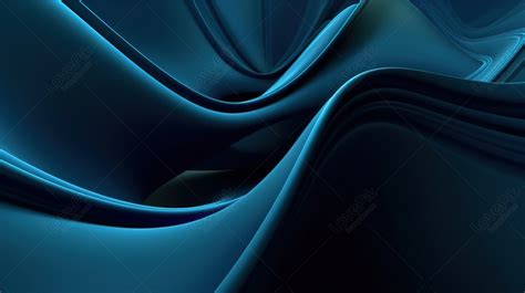 곡선 형태의 파란색 추상 배경 격리된 3d 렌더링 그림 파란색 그림 배경 파도 배경 삽화 배경 이미지 Hd 파란색 그림 파도 삽화 배경 사진 무료 다운로드