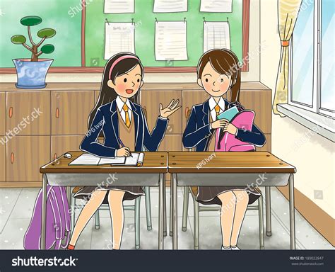 Illustration Education Classroom Stock Illustration 189022847