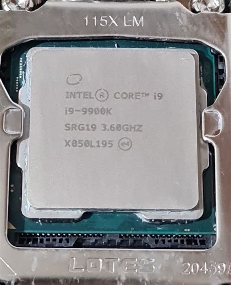 Intel I9 9900k I9 9900k Socket 1151 9th Gen