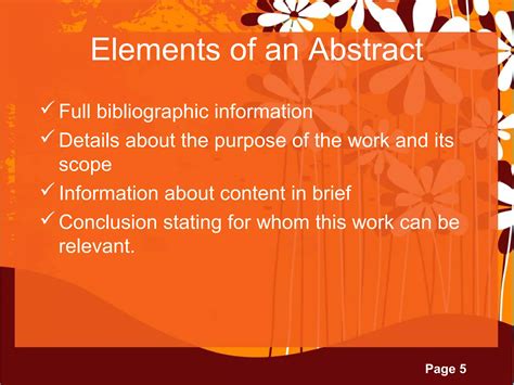 Abstract Vs Annotated Bibliography Ppt