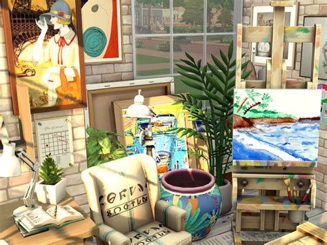 The Sims 4 Art Room Cc Needed The Sims 4 Catalog