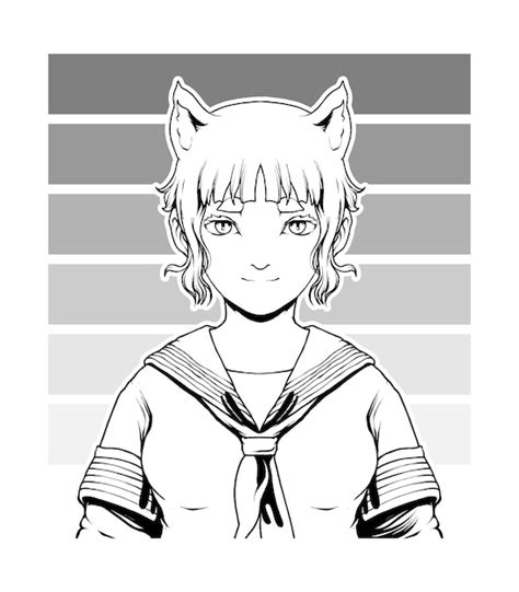 Human With Cat Ears