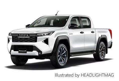 Toyota Hilux 2026 Será Híbrida Veja Como Será Seu Novo Design Quatro
