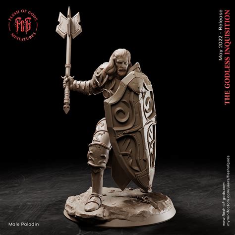 Pathfinder Cleric With Mace