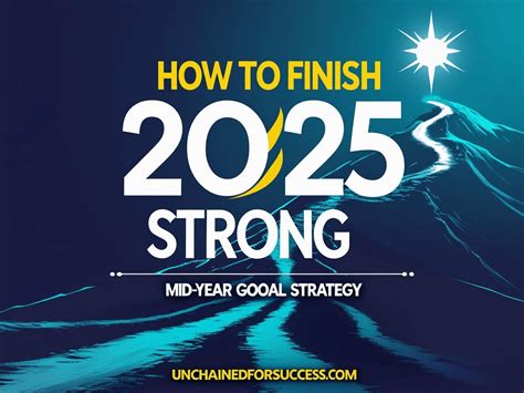 How To Finish 2025 Strong Mid Year Goal Strategy