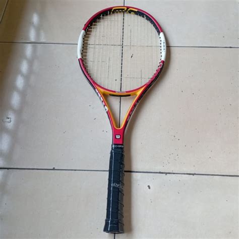 Jual Raket Tenis Wilson Ncode Nps 95 Original Roger Federer Shopee Indonesia