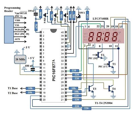 Building A Simple Digital Clock Step By Step Schematic Guide