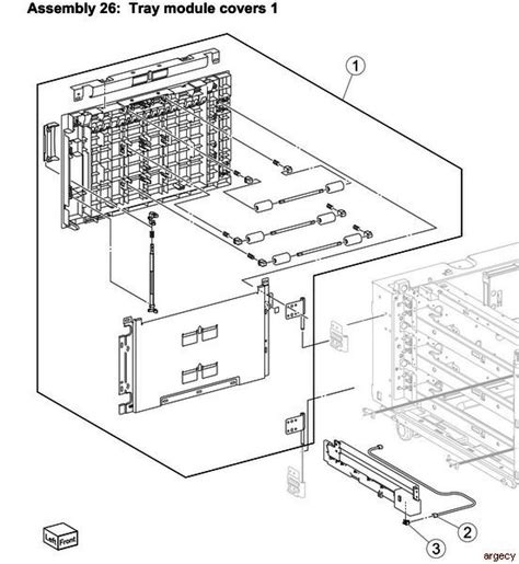 Lexmark C950 Parts Argecy