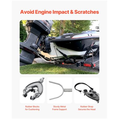 Vevor Outboard Transom Saver — Adjustable And Heavy Duty