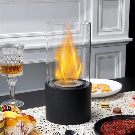 Tabletop Fire Bowl Pot Indoor Outdoor Portable Tabletop Fireplaceclean