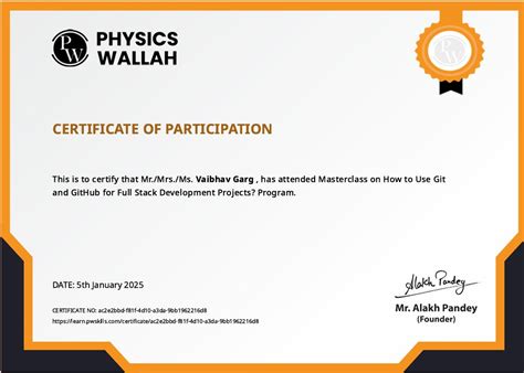 Git Github Fullstackdevelopment Physicswallah Learningneverstops