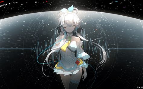 Anime Girls Headphones Wallpapers Wallpaper Cave