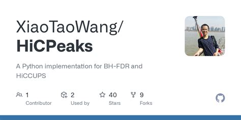 Github Xiaotaowang Hicpeaks A Python Implementation For Bh Fdr And Hiccups